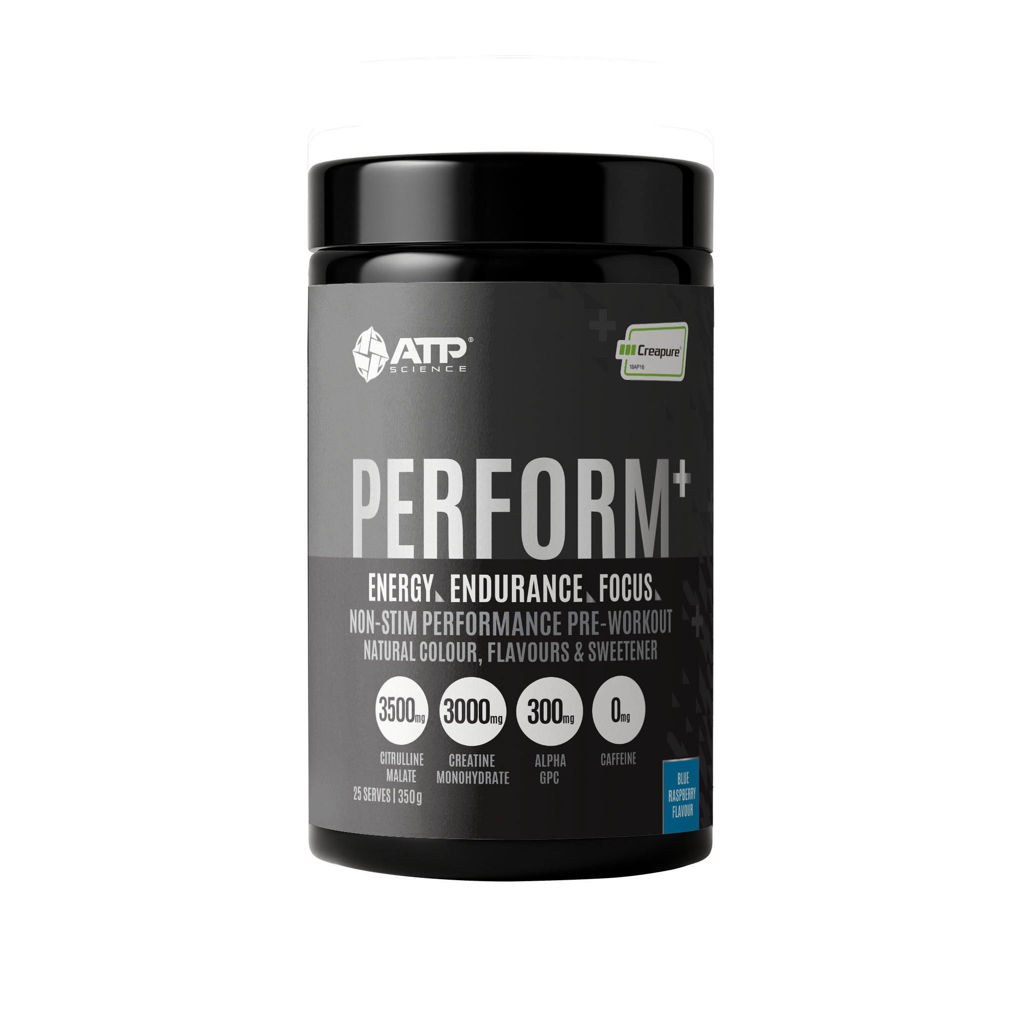 Perform Plus | Blue Raspberry | Non-Stim Pre-Training Formula